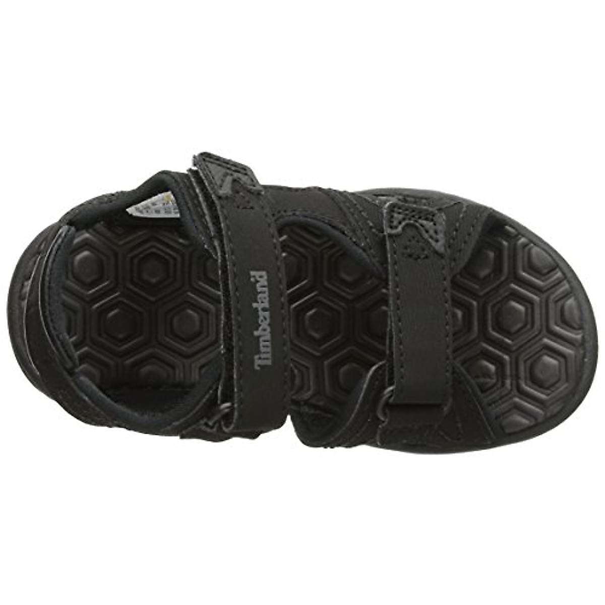 Timberland Adventure Seeker Two-Strap Sandal (Big Kid),Blackout,6 M US Big Kid