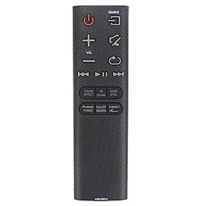 AH59-02631A Replacement Soundbar Remote Control fit for Samsung Sound Bar HW-H450 HW-HM45 HW-HM45C HWH450 HWHM45 HWHM45C HW-H450/ZA