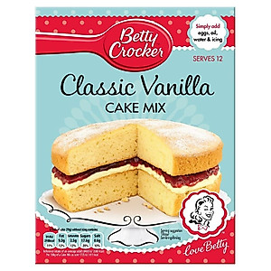 Betty Crocker Classic Vanilla Cake Mix (450g)
