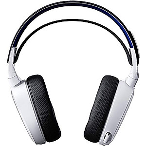 SteelSeries Arctis 7P Wireless - Lossless 2.4 GHz Wireless Gaming Headset - for PlayStation 5 and PlayStation 4 - White - PlayStation 5