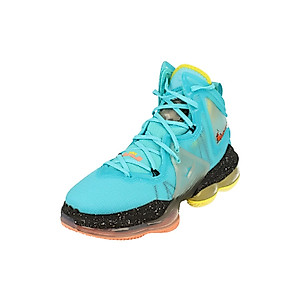 Nike Lebron XIX Mens Basketball Trainers DC9338 Sneakers Shoes (UK 7.5 US 8.5 EU 42, Polarized Blue Crimson Bliss 400)
