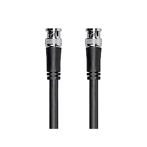 Monoprice HD-SDI RG6 BNC Cable - 3 Feet - Black | for Use in HD-Serial Digital Video Transfer, Mobile Apps, HDTV Upgrades, Broadband Facilities - Viper Series