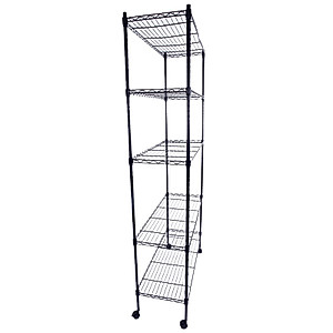 DDOY Storage Shelves Utility Shelf Rack Shelf Space Saver Metal Shelf Shelf Storage Wire Rack Shelving Metal Rack Shelves for Closet Organization