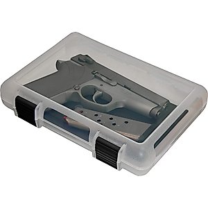 MTM In-Safe Handgun Storage and Organizing Case ISC12, Clear, 12-Inch (3-Pack)