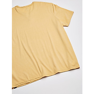 Lucky Brand mens Venice Burnout Notch Neck Tee T Shirt, Jojoba, Large US