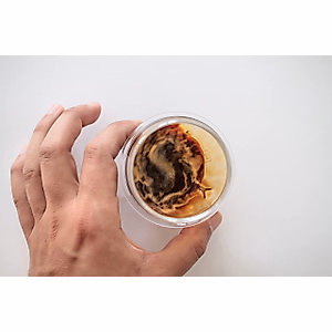 KRUVE PROPEL Espresso Glass, Hand Made, Double-wall, Clear, 2.5oz, Scientific Design (set of two)