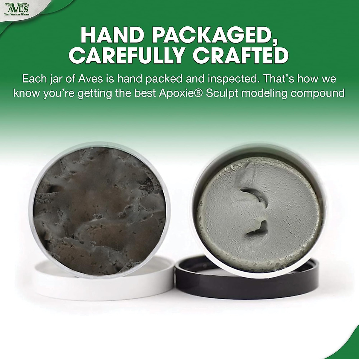 Aves Apoxie Sculpt - 2 Part Modeling Compound (A & B) - 1 Pound, Natural