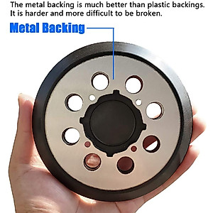 2 Pack 5 Inch 8 Hole Replacement Sander Pad for DeWalt DWE6423,DWE6423K, DWE6421,DWE 6421K, DCW210B Random Orbital Sander- Sanding Backing Pad