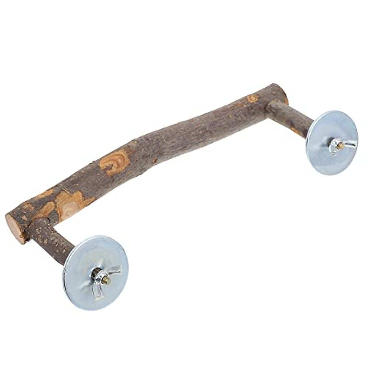 PATKAW Stand Cage Accessories Cage Accessories 2 Pieces Parrot Perches for Parrot Perches Wood Parrot Perches Parrot Medium Wood Water Bottle Accessories Water Jug Bird