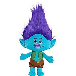 Trolls 13-inch World Tour Poppy & Branch Friendship Plush 2-Pack Stuffed Animals, Kids Toys for Ages 3 Up, Amazon Exclusive by Just Play