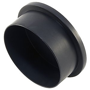 Caplugs 99390146 Plastic Conductive Plug for Threaded Connectors. CEP-08, E/VAC, to Plug Nominal Thread Size 1/2-28", Black (Pack of 100)