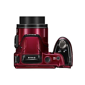 Nikon COOLPIX L810 16.1 MP Digital Camera with 26x Zoom NIKKOR ED Glass Lens and 3-inch LCD (Red) (OLD MODEL)