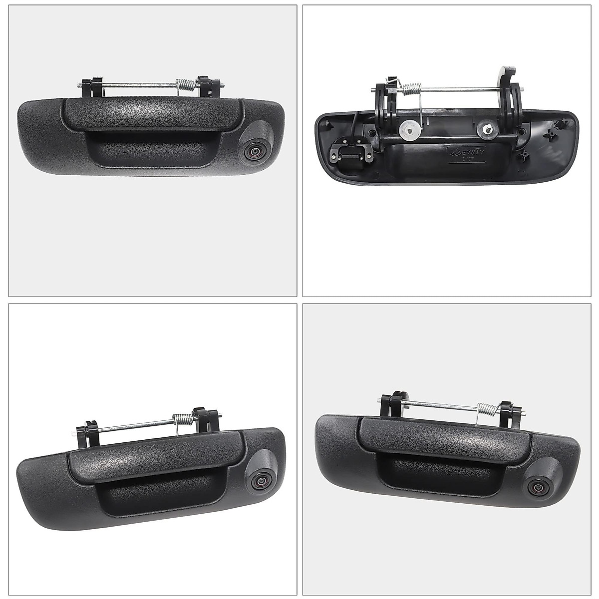 EWAY Tailgate Handle Backup Camera for 2002-2008 Dodge RAM 1500 2500 3500 Tailgate Latch Door Handle Aftermarket Reverse Reversing Back Up Rear View Camera RCA Connector w/ 26FT Extension Harness