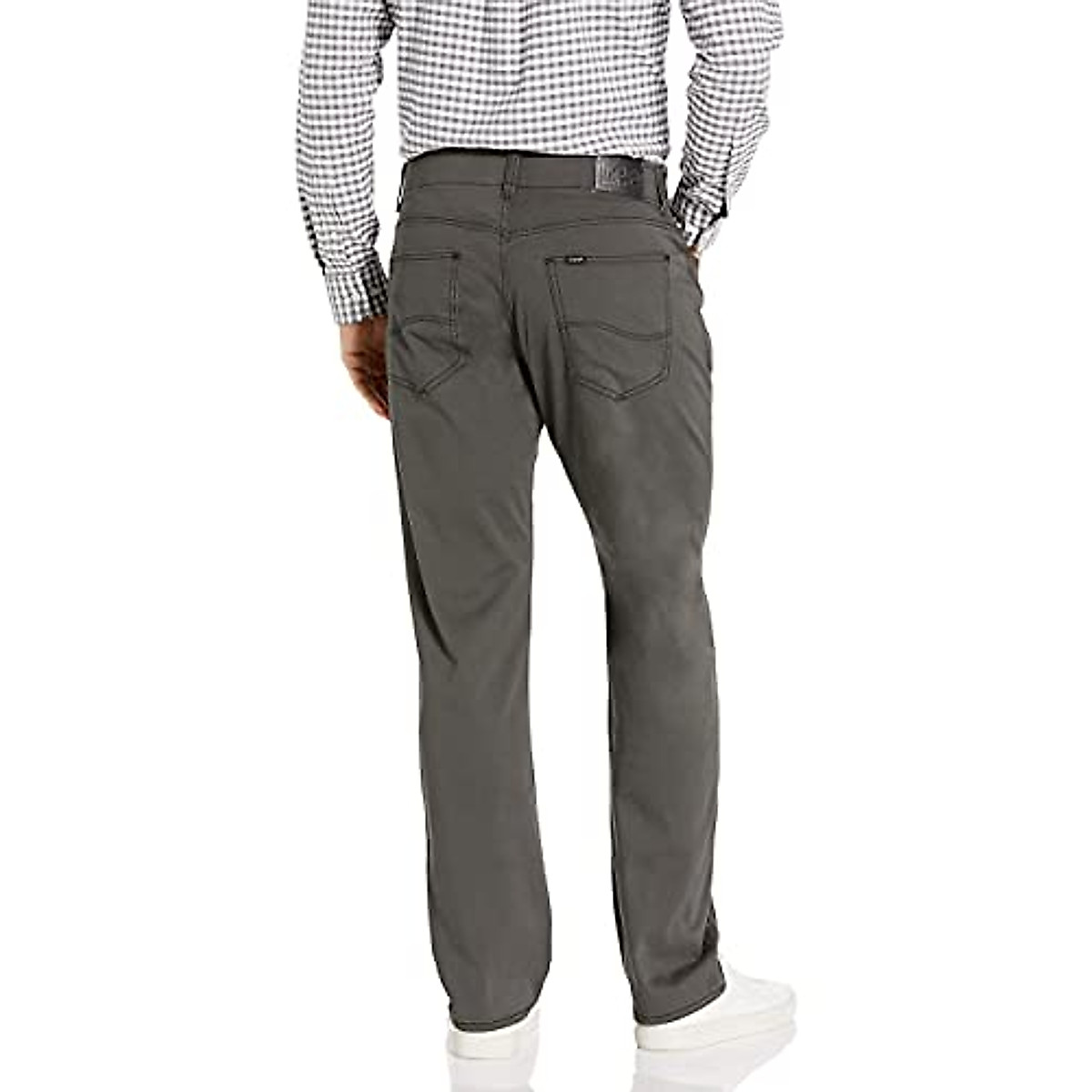 Lee Men's Extreme Motion Athletic Fit Tapered Leg Jean Dark Gray 42W x 32L