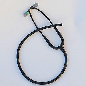 Compatible Replacement Tube by CardioTubes fits Littmann(r) Classic II SE(r) Standard Stethoscopes - 5mm Black on Black Tubing