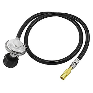 MENSI 4FT Propane Regulator with Hose Fit for Blackstone 17" and 22" Table Grilldle Adventure Ready Grill Only Replacement Parts