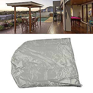 plplaaoo Heater Cover,Outdoor Garden Heater Cover,Waterproof Sunproof Rainproof Patio Heater Dustproof Cover Protector for Courtyard,Terrace,Garden Supplies,61x96.5cm(Beige)