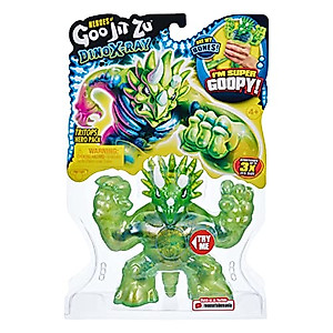 Heroes of Goo Jit Zu Dino X-Ray Hero Pack, Action Figure - Tritops The Triceratops (41188)