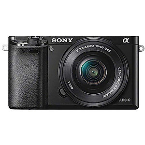 Sony Alpha a6000 Mirrorless Camera with 16-50mm Lens Black with Sony FE 85mm Lens, Soft Bag, Additional Battery, 64GB Memory Card, Card Reader, Plus Essential Accessories