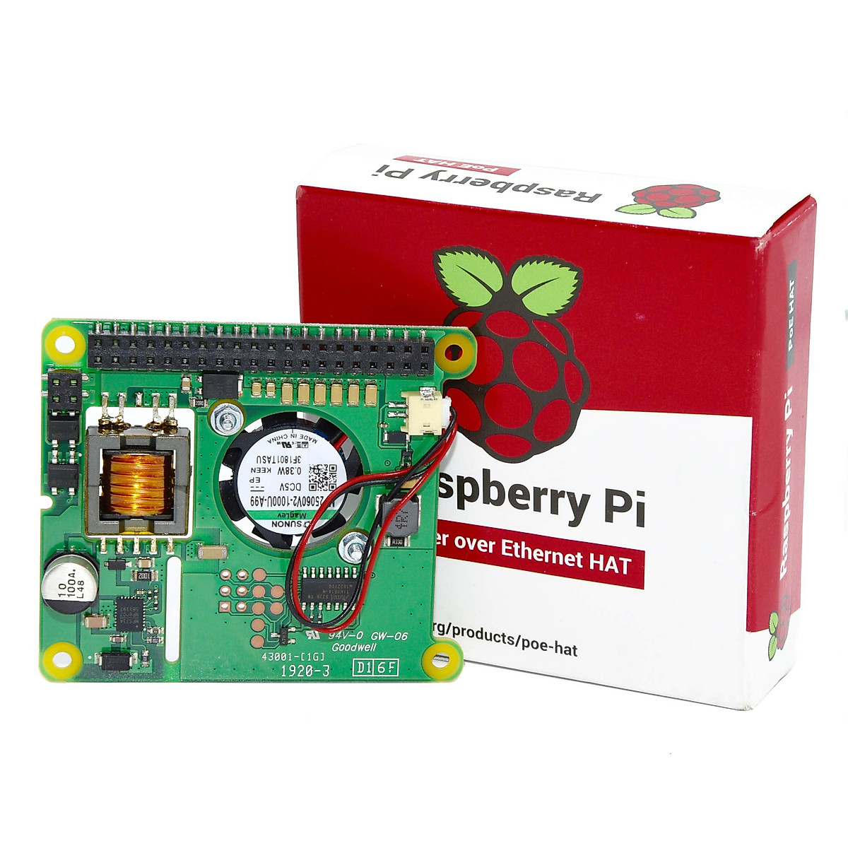 Raspberry POE Expansion Board for 3B+