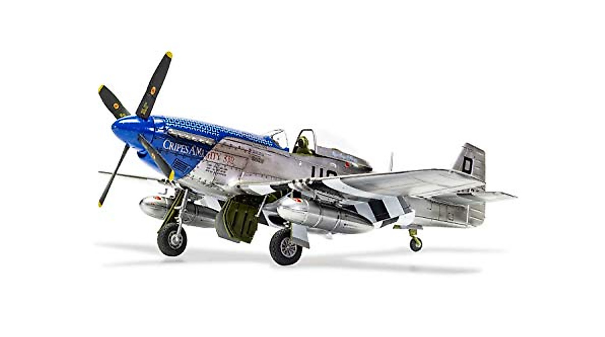 Airfix P51-D Mustang Model Kit - Intricate 1:48 Scale