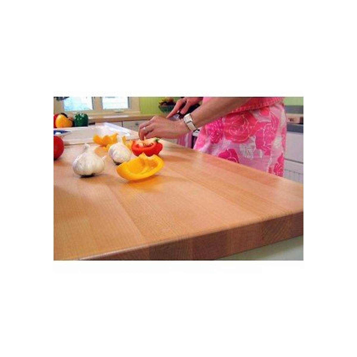 84" x 30" x 1-3/4" Maple Butcher Block 1-3/4" Thick, 30" Wide