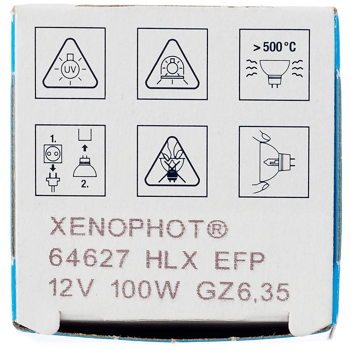 OSRAM SYLVANIA EFP 64627 100w 12v HLX GZ6.35 Bipin Halogen light bulb