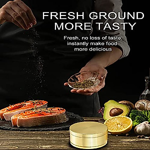 Spice Grinder 3 in (Gold)