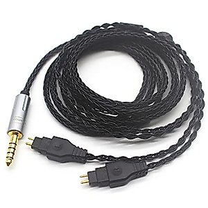 Youkamoo Replacement Upgrade Cable Compatible for Sennheiser HD580 HD600 HD650 HD660S HD58X HD6XX Headphones Upgrade Cable (4.4mm Balanced, 6.6 ft (2.02 m))