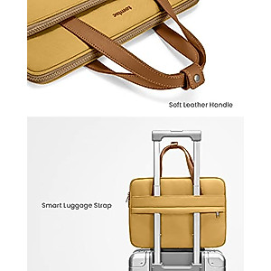 tomtoc Protective Laptop Shoulder Bag Case for 13-14 Inch MacBook Air/Pro, 13-inch iPad Pro M4/iPad Air M2 with Magic Keyboard, 13-13.8 Inch Surface Pro/Laptop, Copilot+ PC, Water-Resistant Laptop Bag