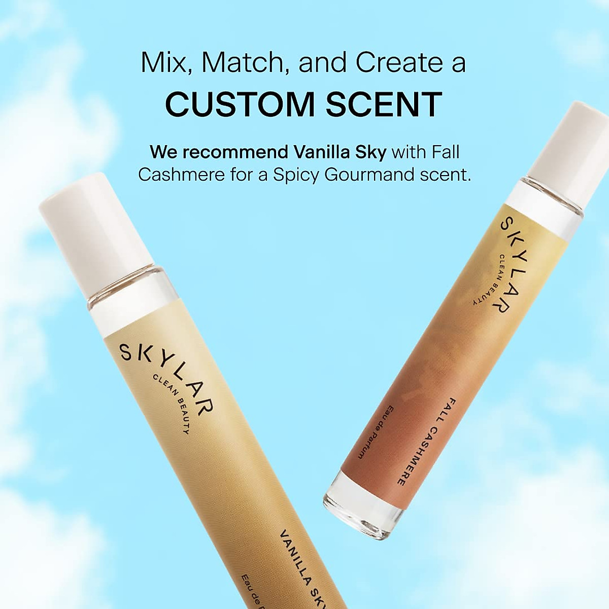 Skylar Vanilla Sky Hypoallergenic Vegan Perfume with Gourmand Notes for Men & Women