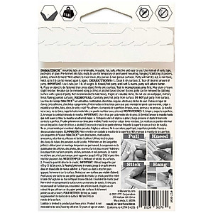 StikkiWorks StikkiTack, 2 oz, White, 80 Tabs