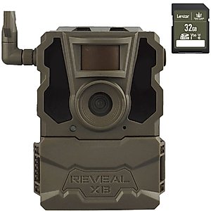 TACTACAM Reveal XB Cellular Trail Camera, No Glow - Verizon & AT&T 32GB SD Card