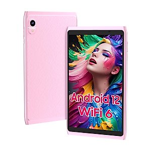 Bnegynng Tablet 8 Inch Android 12 Tablets, 2GB RAM 32GB ROM 512GB Expand, WiFi6, Quad-Core Processor, Dual Camera, IPS HD Touch Screen, Long Battery Life Tablet PC