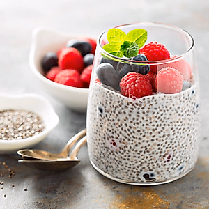 Elan Organic Chia Seeds, 8.8 oz, Natural Raw Black Chia Seeds, Plant-Based, Non-GMO, Vegan, Gluten-Free, Kosher, Gels Easily, Superfood