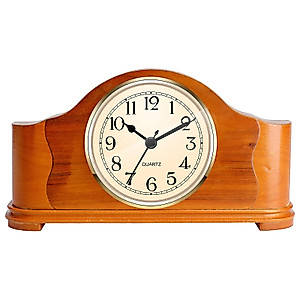 Hicarer 3-1/2 Inch (90 mm) Quartz Clock Fit-up/Insert with Arabic Numeral (Gold)