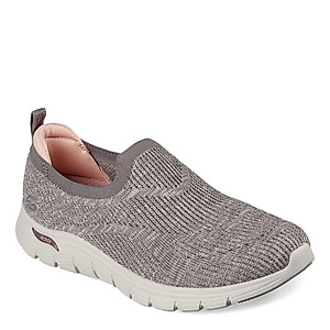 Skechers Women's, Arch Fit Vista - Inspiration Sneaker Taupe 8.5 M