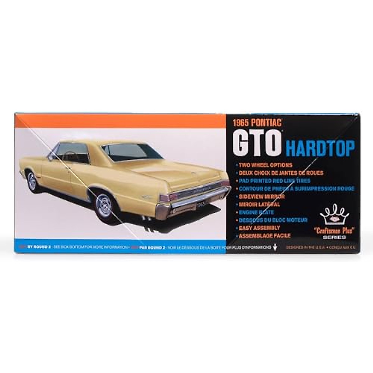 AMT 1965 Pontiac GTO Hardtop Craftsman Plus 1:25 Scale Model Kit