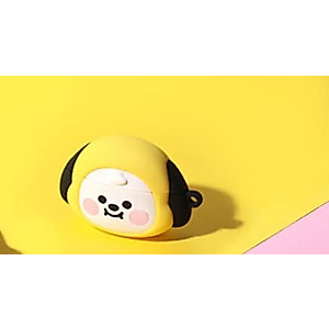 Bangtan Boys_Jimin-Chimmy Official Merchandise_ [PRO] One Chimmy Baby Character Cute Silicone Case Compatible with Airpods Pro + One Chimmy Sticker+Photo Cards Included_Proof Yet to Come Butter