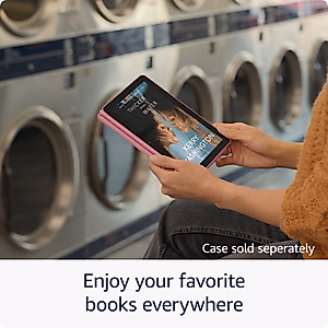 New Amazon Fire HD 8 tablet, 8” HD Display, 3GB memory, 32GB, designed for portable entertainment, Black, (2024 release)