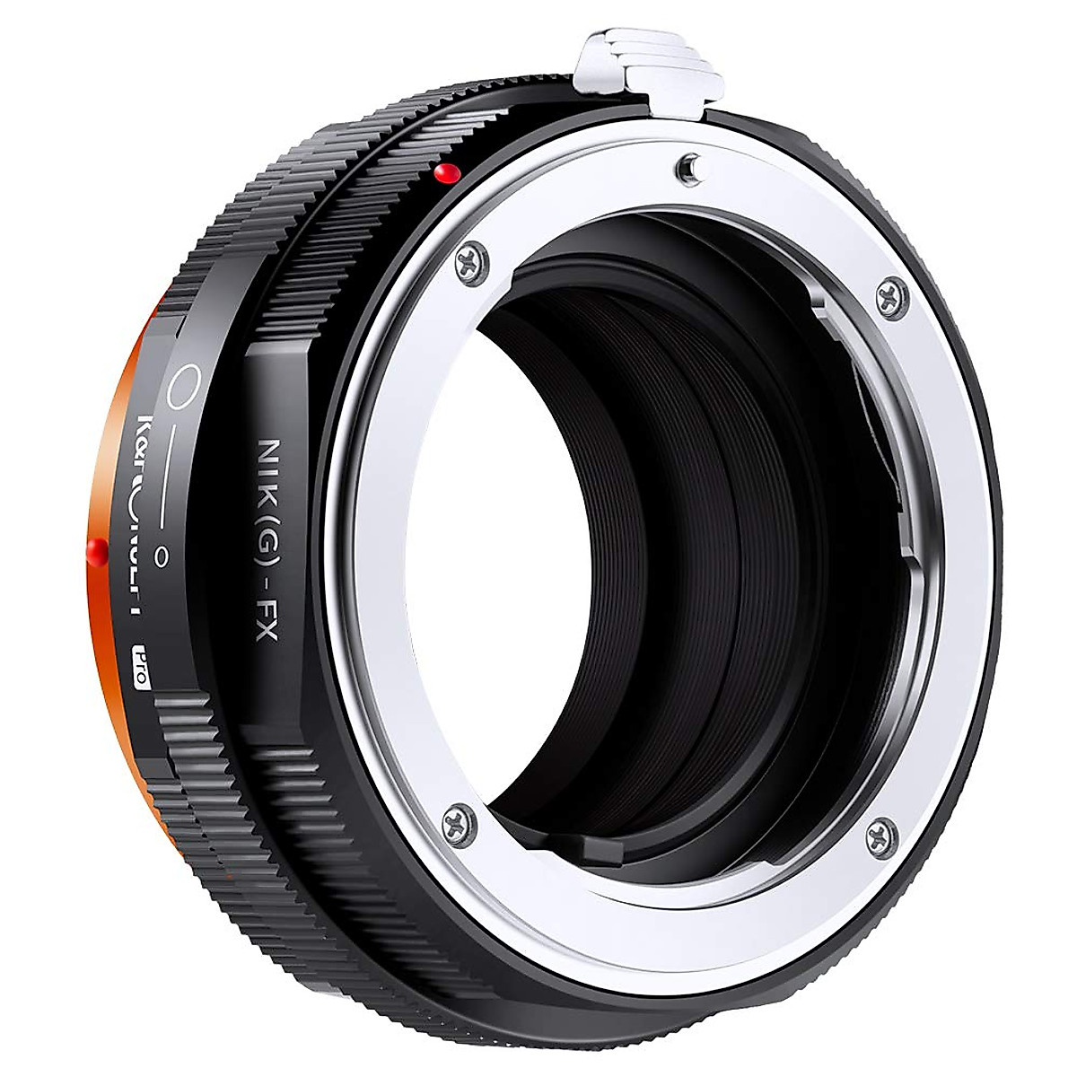 K&F Concept Lens Mount Adapter Compatible for Nikon G/F/AI/AIS/D/AF-S Mount Lens to Fujifilm Fuji X-Series X FX Mount Cameras with Matting Varnish Design for Fuji XT2 XT20 XE3 XT1 X-T2