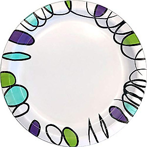 Encore Ultra Paper Plates, 186 Count (Pack of 2)