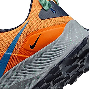 NIKE mens Pegasus Trail 3 Orange DA8697 800, Total Orange/Signal Blue, 9.5