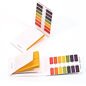 Test Paper, Fydun 1 Set of 80 Full Range 1-14 Test Paper Water Litmus Test Kit