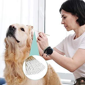 6 Inch Long Cotton Swabs Large Cotton Buds with Wooden Handle for Dogs 100Pcs Specifically Designed for Dogs Professional Big Cotton Swabs Dogs Ears Large Cotton Swabs Dog Ears Cleaning Swabs for Pet