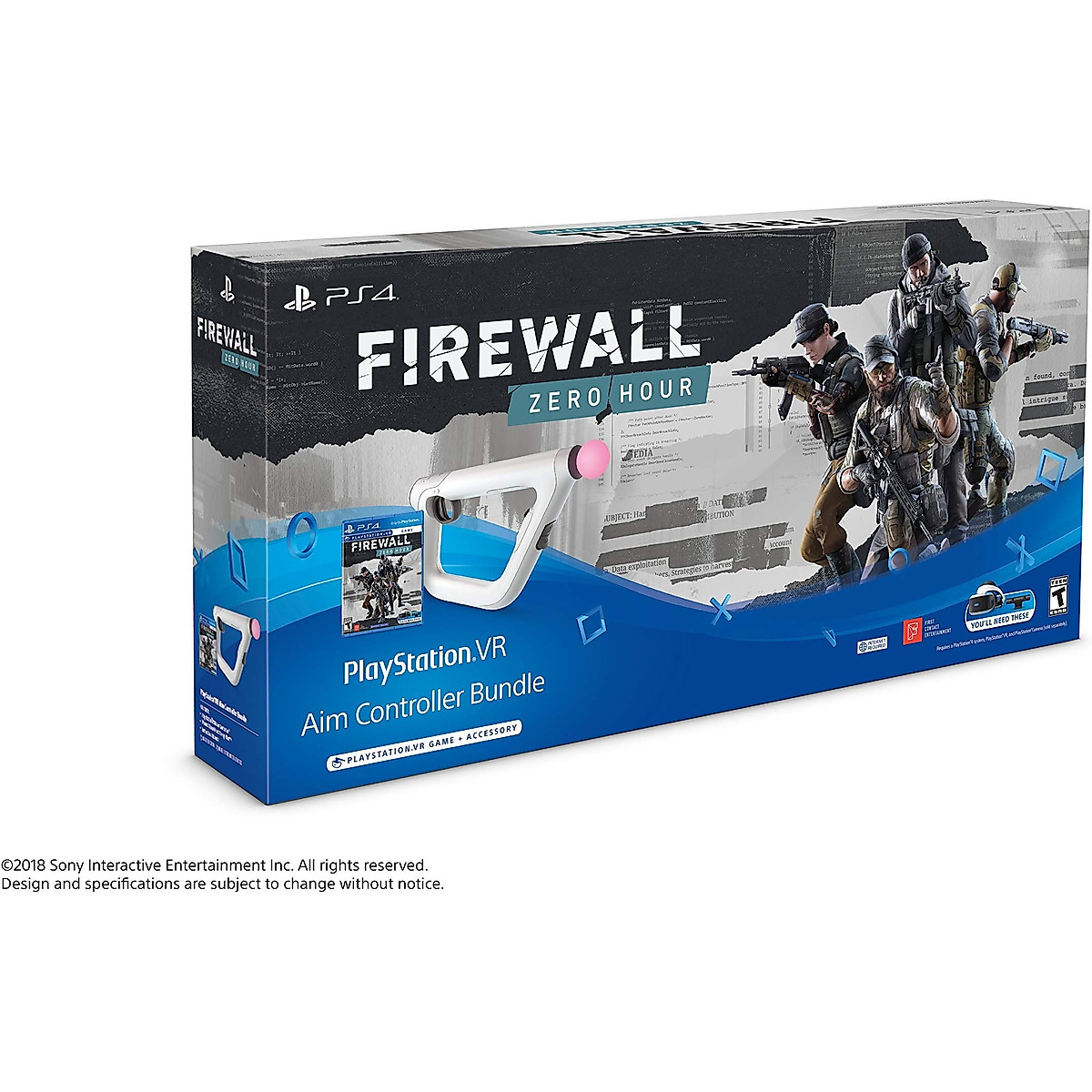 PlayStation VR Aim Controller - Firewall Zero Hour Bundle - PSVR - PlayStation 4