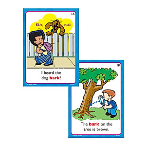 Super Duper Publications | Multiple Meanings Fun Deck Flash Cards | Educational Learning Resource for Children