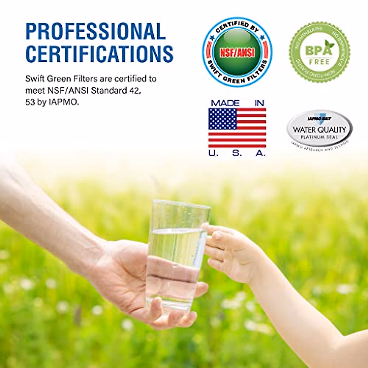 Swift Green Filters SGF-317 Compatible Commercial Water Filter for 3M AP31703 (1 Pack), Made in USA