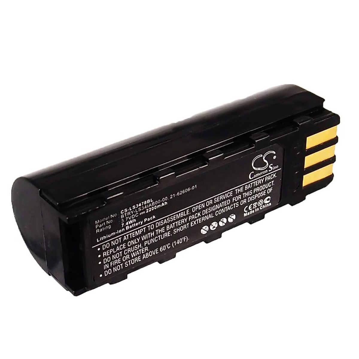 Cameron Sino Battery for Symbol DS3478, DS3578, DSS3478, LS3478, LS3478ER, LS3578, MT2000, NGIS, XS3478 21-62606-01, BTRY-LS34IAB00-00 2200mAh / 8.14Wh