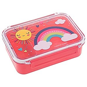 Stephen Joseph Rainbow Meal Holder, 7.125 in x 5.25 in x 2 in, Plastic, BPA Free, Dishwasher and Microwave Safe
